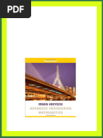Advance Engineering Mathematics by Erwin Kreyszig | PDF