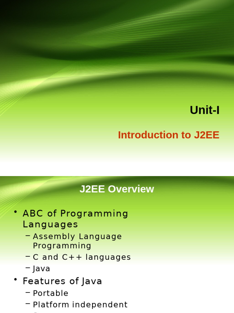 J2ME Introduction | PDF | Java (Programming Language) | Web Service