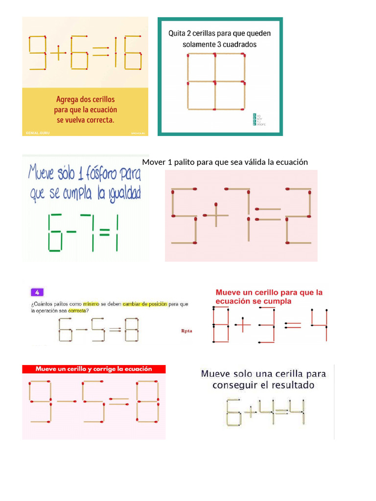 Cerillos | PDF