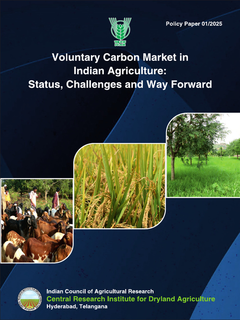 VCM Policy - Paper 2025 | PDF | Agriculture | Natural Environment