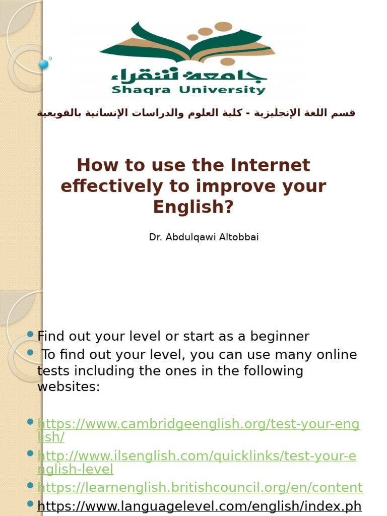 Internet and English | PDF | Vocabulary | Cultural Assimilation