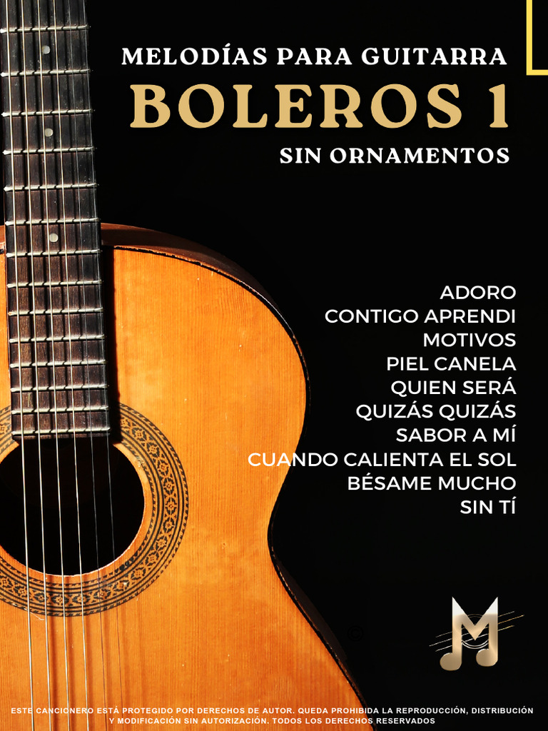 Cancionero de Boleros y Letras | PDF