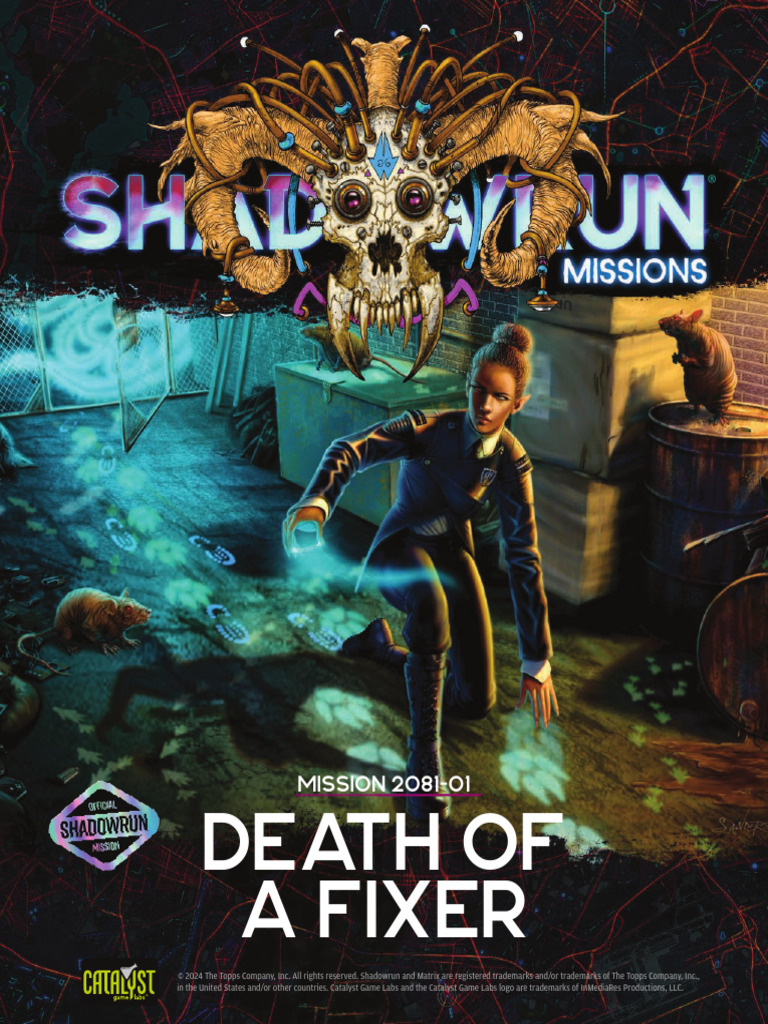 Shadowrun Missions 2081 01 Death of A Fixer | PDF