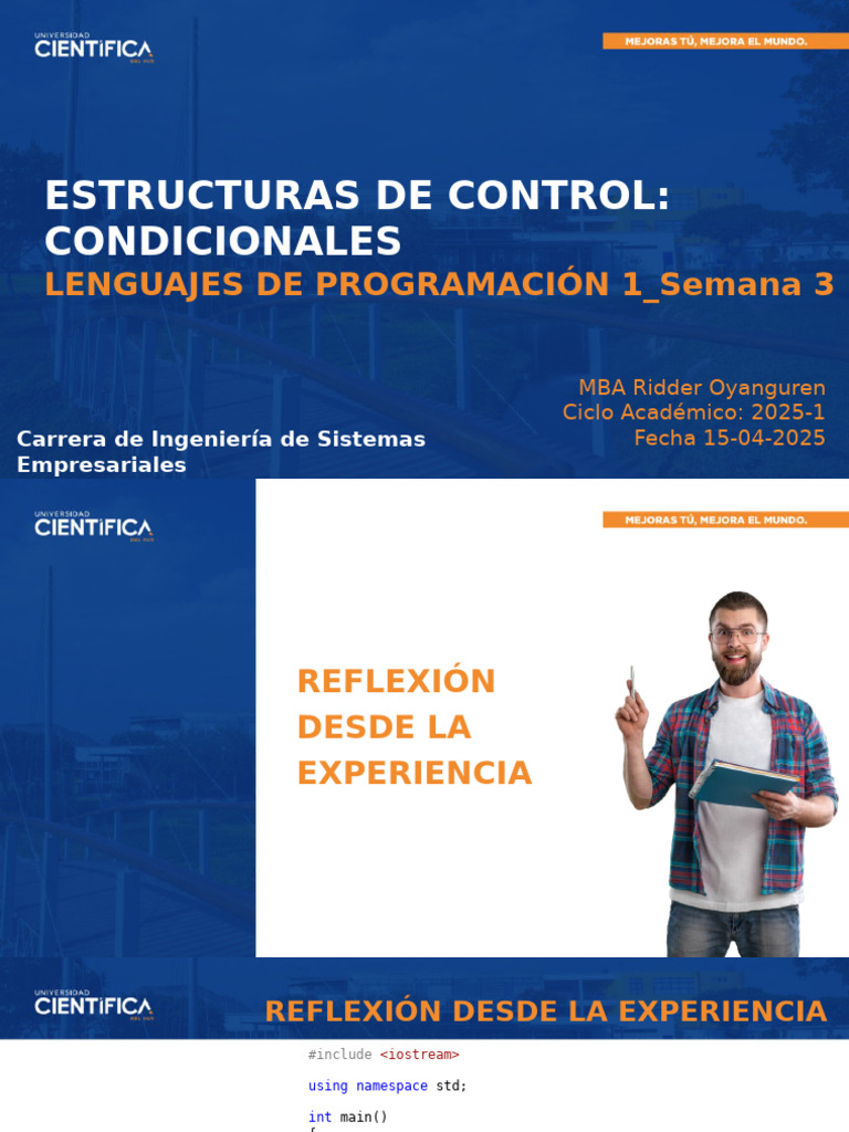 Lenguaje De Programacion 1 Sem 03 Sesión 00 2025 1 Pdf Informática 6119