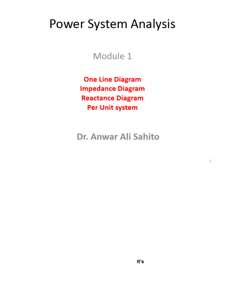 Lect 2 Impedance and Reactance Diagram | PDF | Electrical Impedance | Transformer