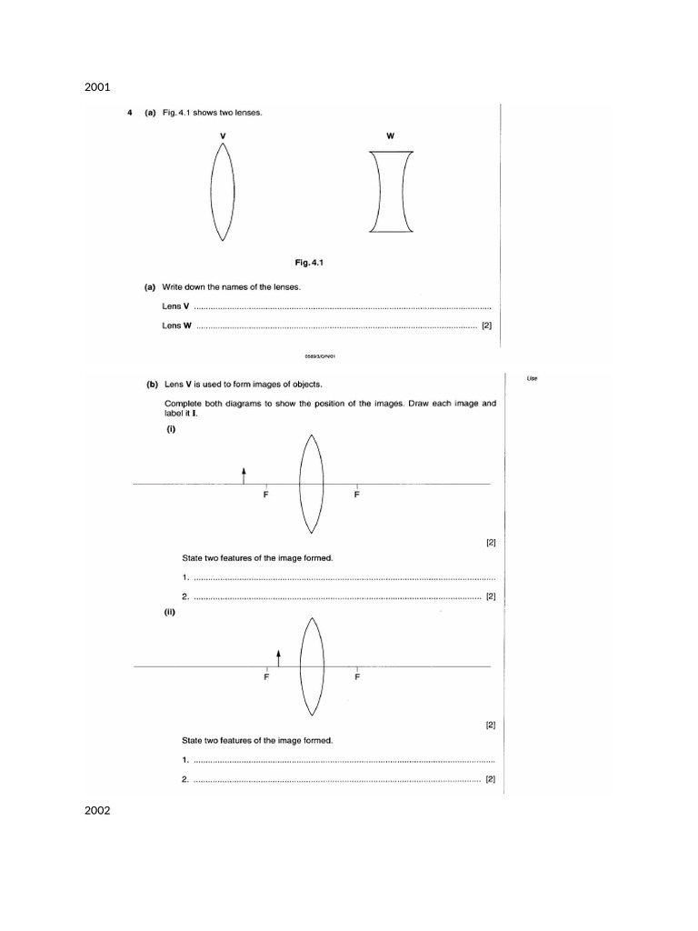 Light Exam Questions | PDF