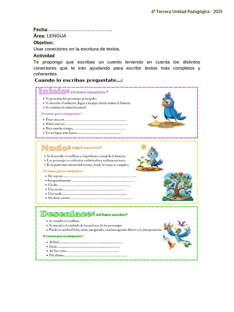 Pasos para Escribir Un Cuento | PDF