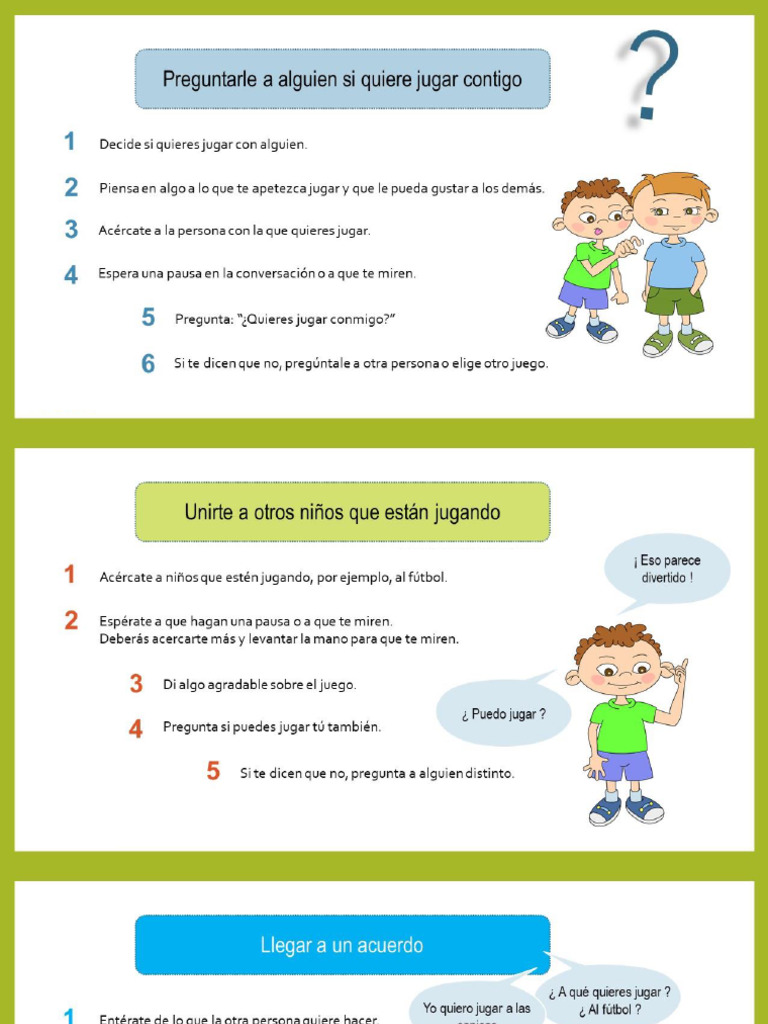 Habilidades Sociales para Hacer Amigos | PDF