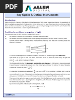 Geometrical Optics Complete Notes | PDF