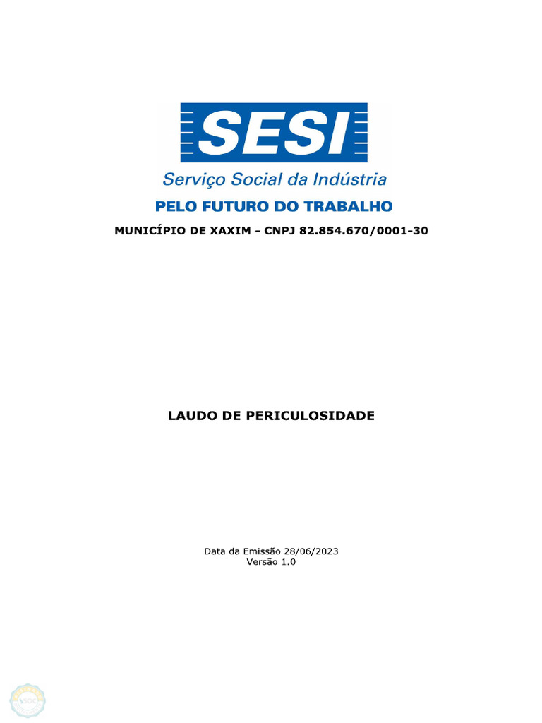 Modelo Xaxim SC | PDF