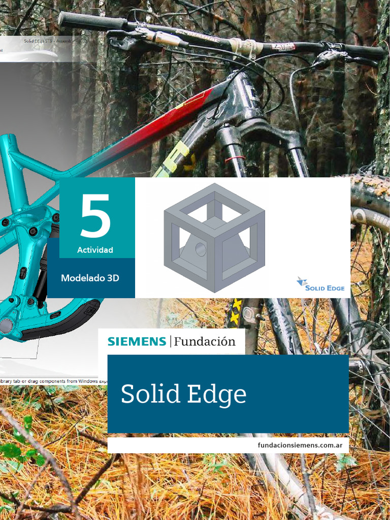 Modelado 3D y Cálculo de Volumen en Solid Edge | PDF