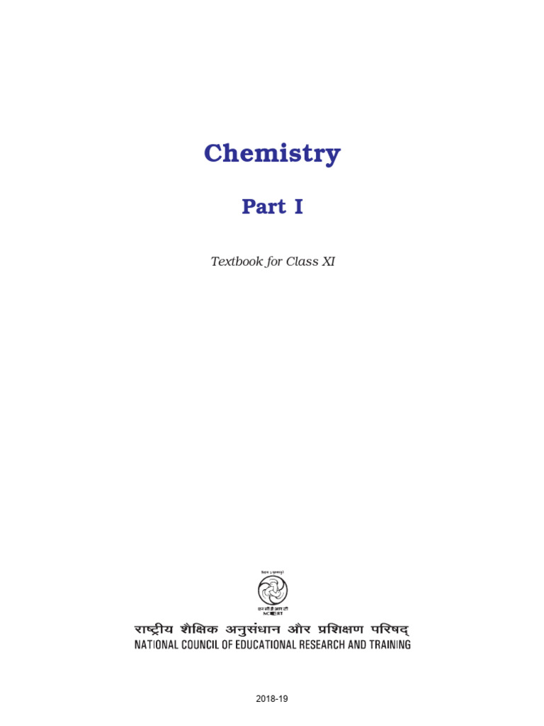 Ncert Class 11 Chemistry 1 | PDF | Chemical Equilibrium | Chemical ...