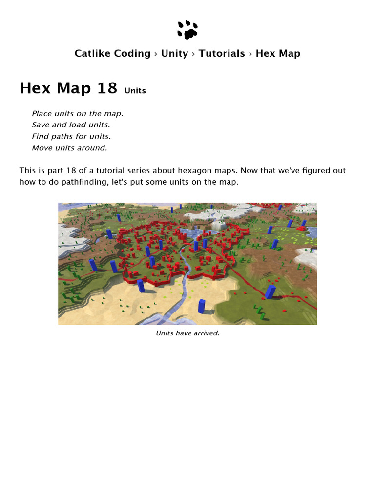 Saving and Managing Hex Units in Unity | PDF | Software Engineering ...