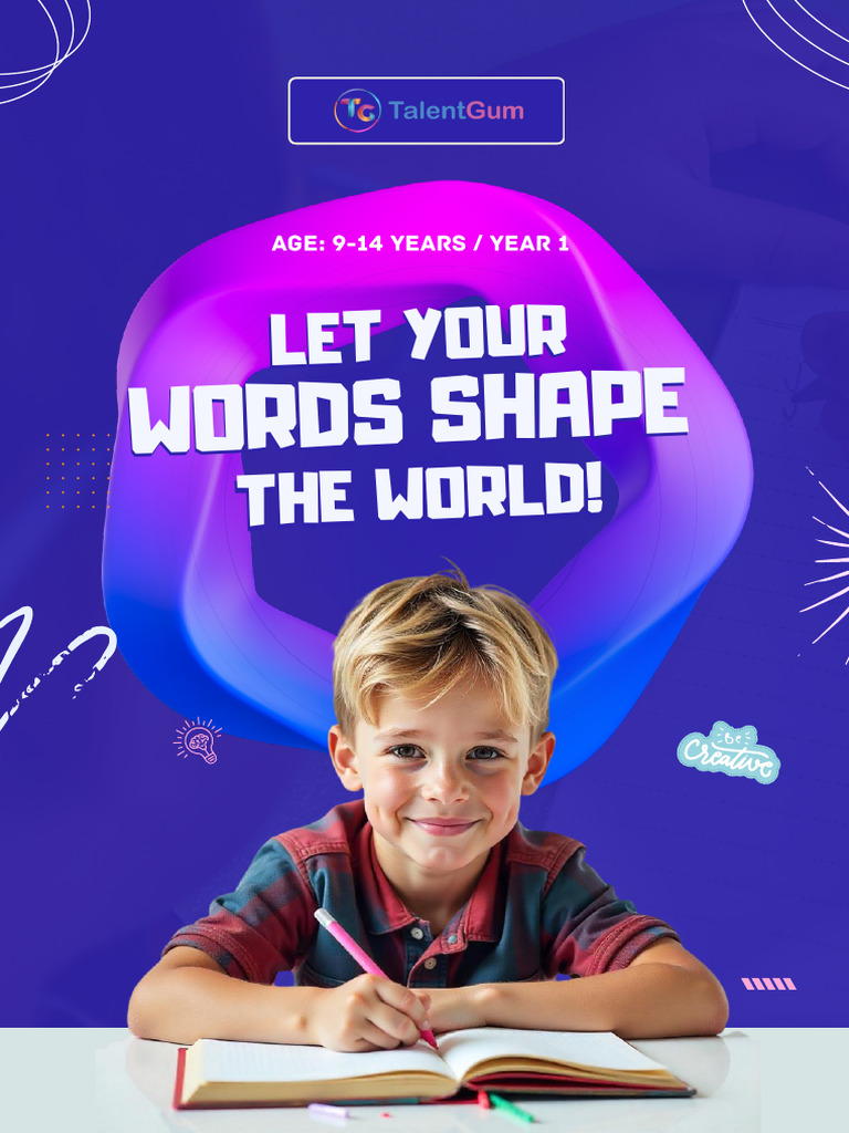 9-14 Year 1 - Creative Writing 2024 Brochure | PDF | Creative Writing ...