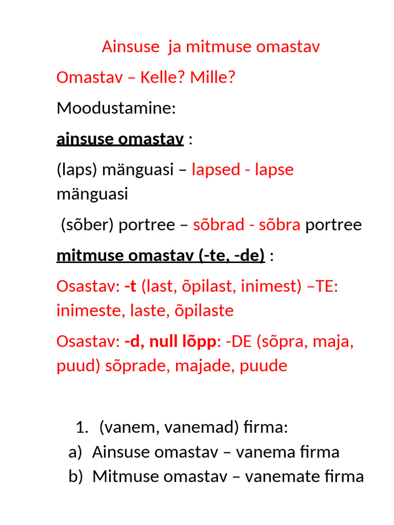 Oma Stav | PDF