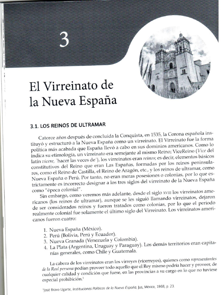 El Virreinato de La Nueva España | PDF