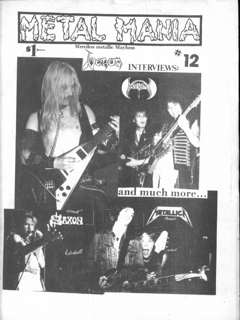 Metal Mania 12 - 1983 | PDF