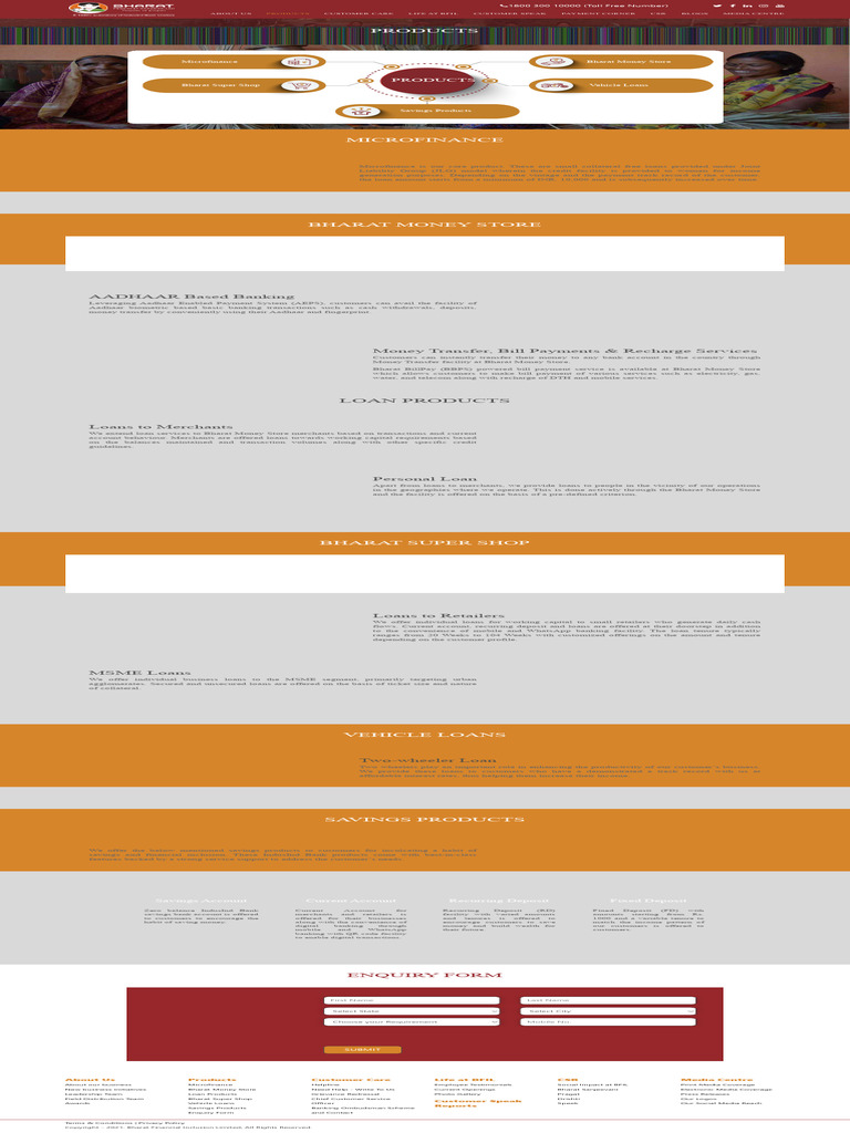 Bharat Financial Inclusion Limited - BHARA Financial Services INCLUSION ...