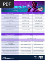 Calendarios Virtuales 25v01 25v06 | PDF