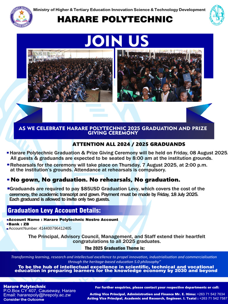 Hre Poly 2025 Graduation Advert | PDF