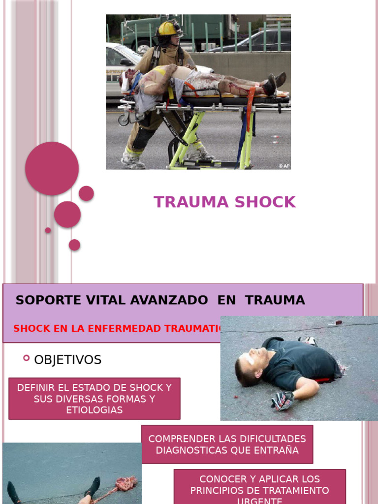 Trauma Shock | PDF | Choque (circulatorio) | Medicina