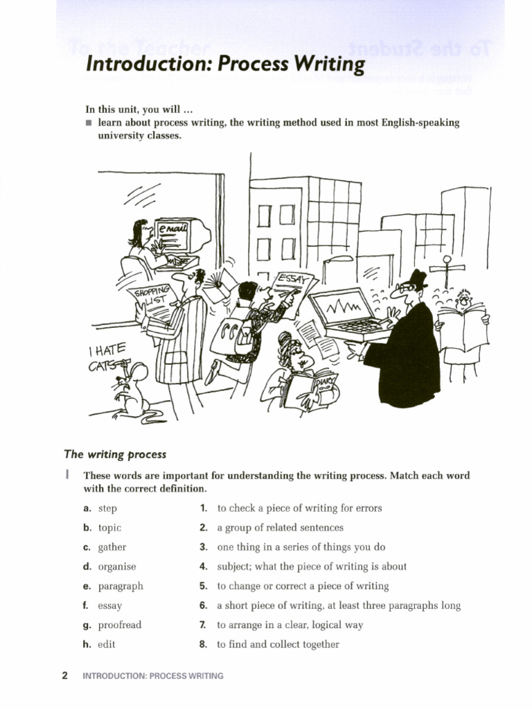 Academic Writing - Writing Process | PDF | Brainstorming | Proofreading