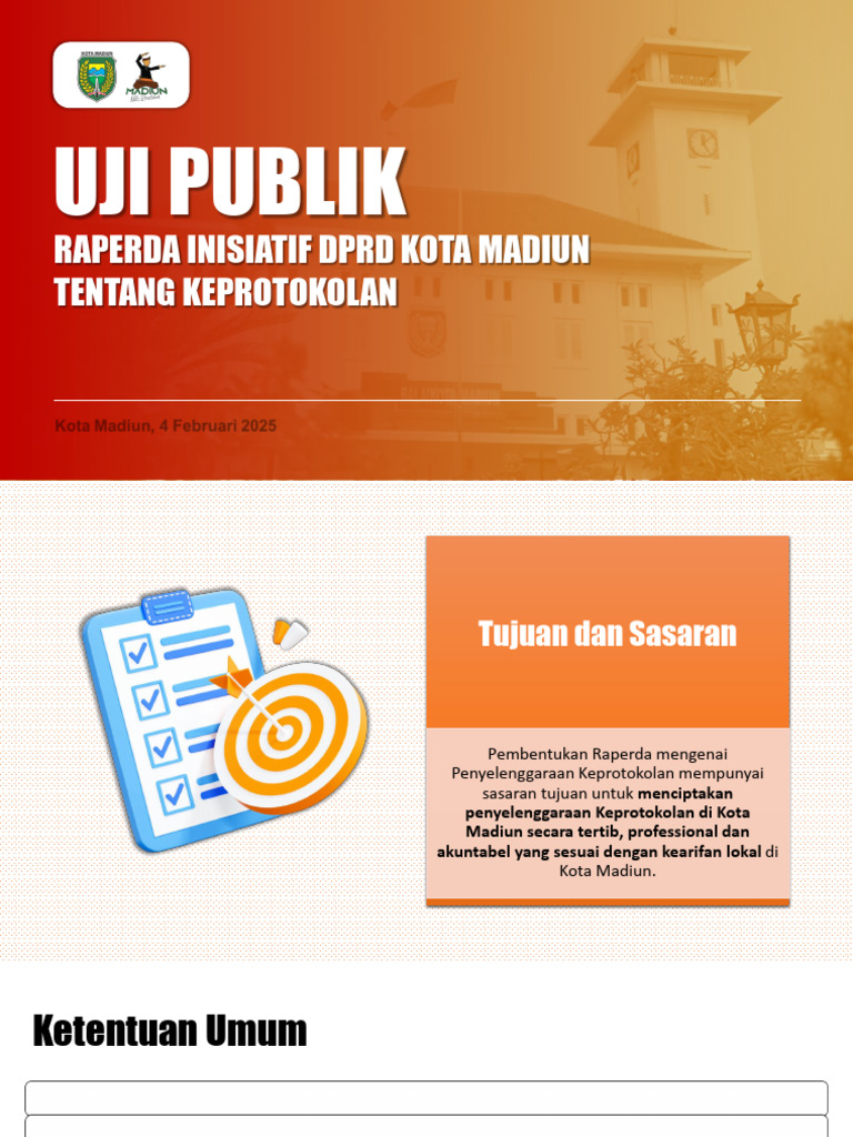 Ppt Uji Publik Keprotokolan | Pdf