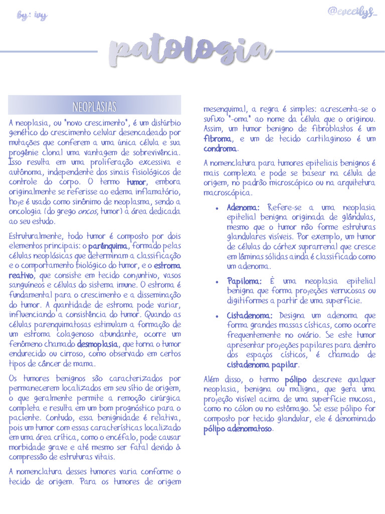 Neoplasias (Robbins) | PDF | Câncer | Oncogene