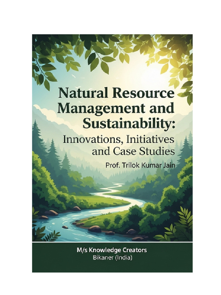 Innovations in Natural Resource Management | PDF | Sustainability ...