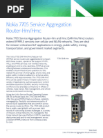 Nokia - 7705 - SAR - Data - Sheet - EN Rel 8 PDF | PDF | Virtual ...