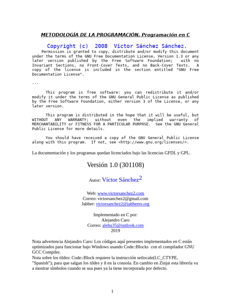 293 EjerenC (Básico, Intermedio) | PDF | Programa de computadora | Programación