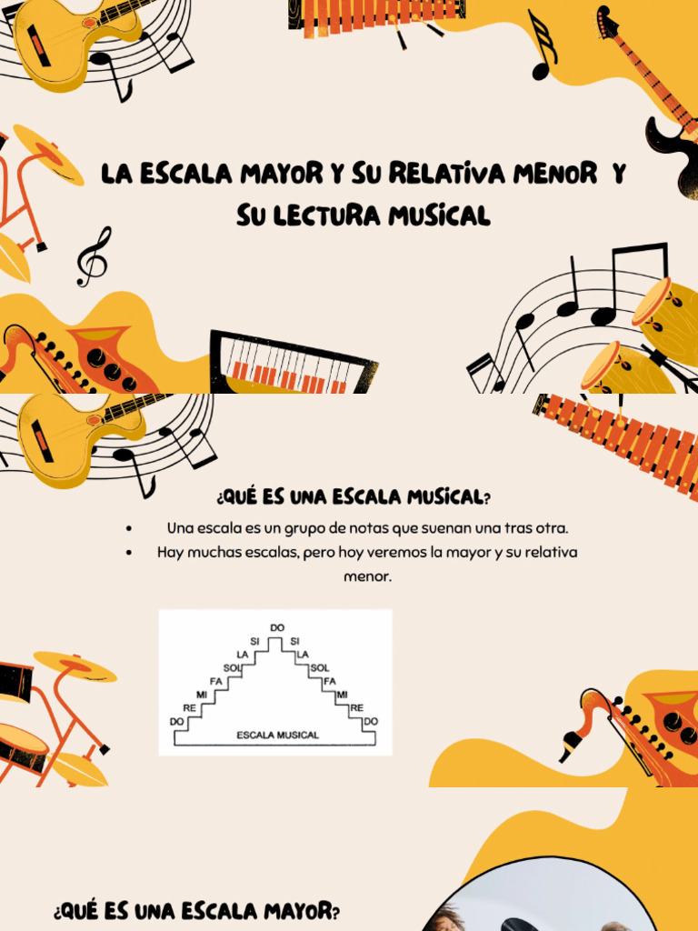 La Escala Mayor y Su Relativa Menor | PDF