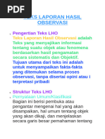 Struktur Dan Kaidah Kebahasaan LHO | PDF