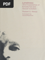 Weiss. Loneliness | PDF | Loneliness | Psychoanalysis