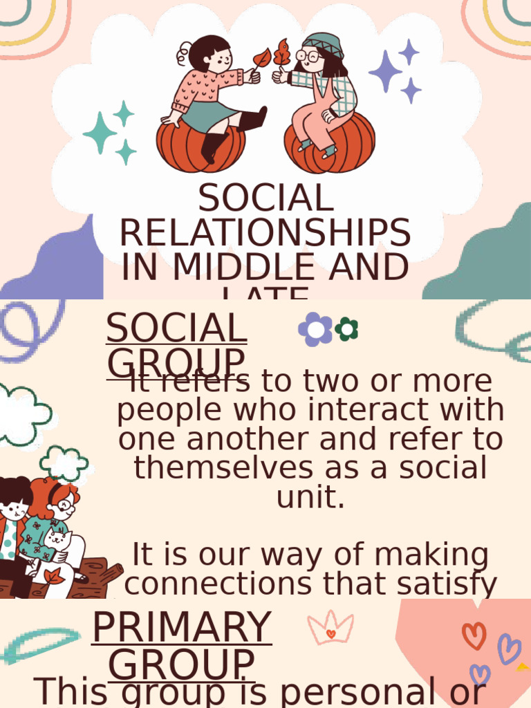 Week 8 Social Relationships | PDF