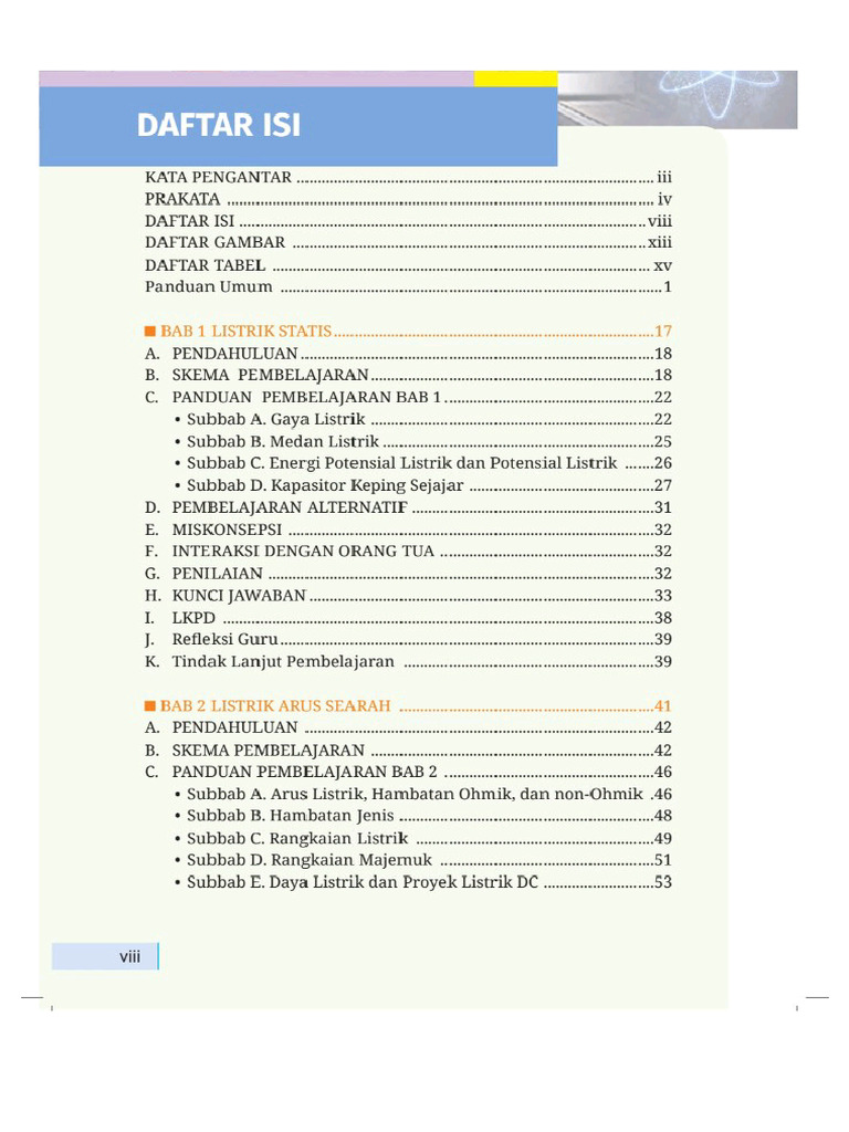 Contoh Daftar Isi | PDF