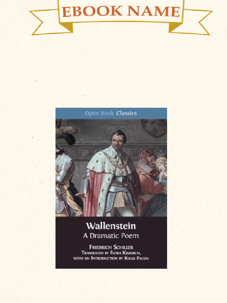 Wallenstein A Dramatic Poem 1st Edition Friedrich Schiller Download ...