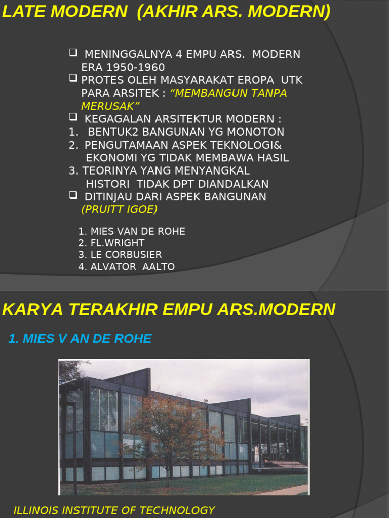 Late Modern | PDF