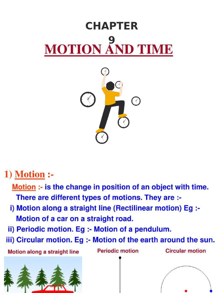 Time and Motion 7 | PDF