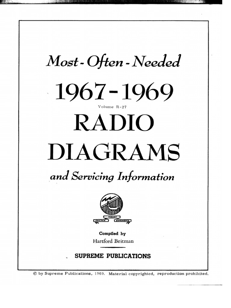 Radio Diagrams 1967 1969 | PDF