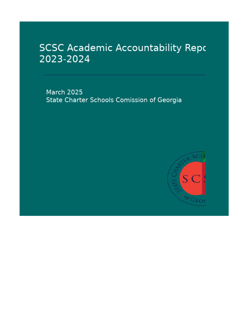 SCSC Academic Account Ability-2024 | PDF | Schools | Learning Programs