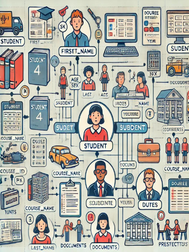 ERD School Management | PDF