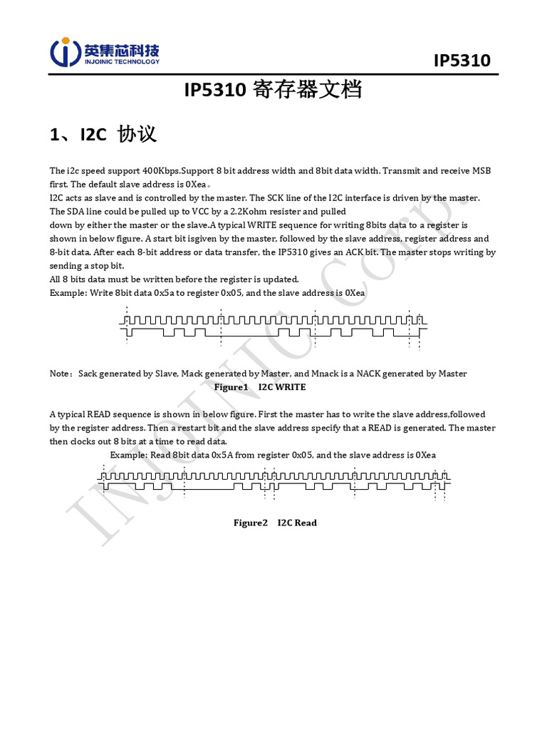 Ip5310 I2c | PDF
