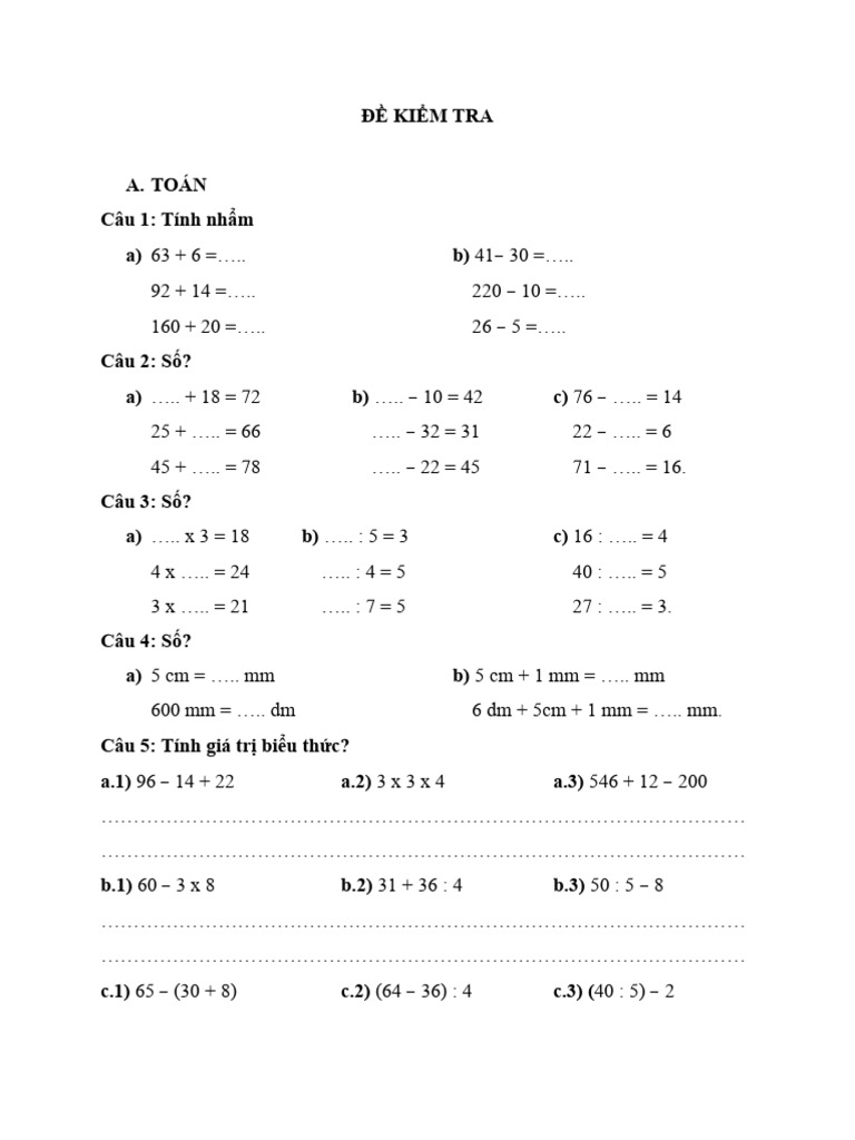Overall Test | PDF