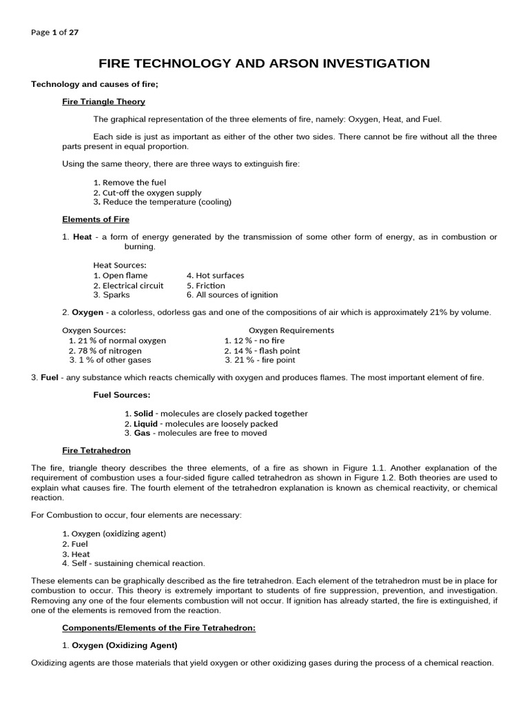 Fire Technology and Arson Investigation | PDF | Combustion | Fires