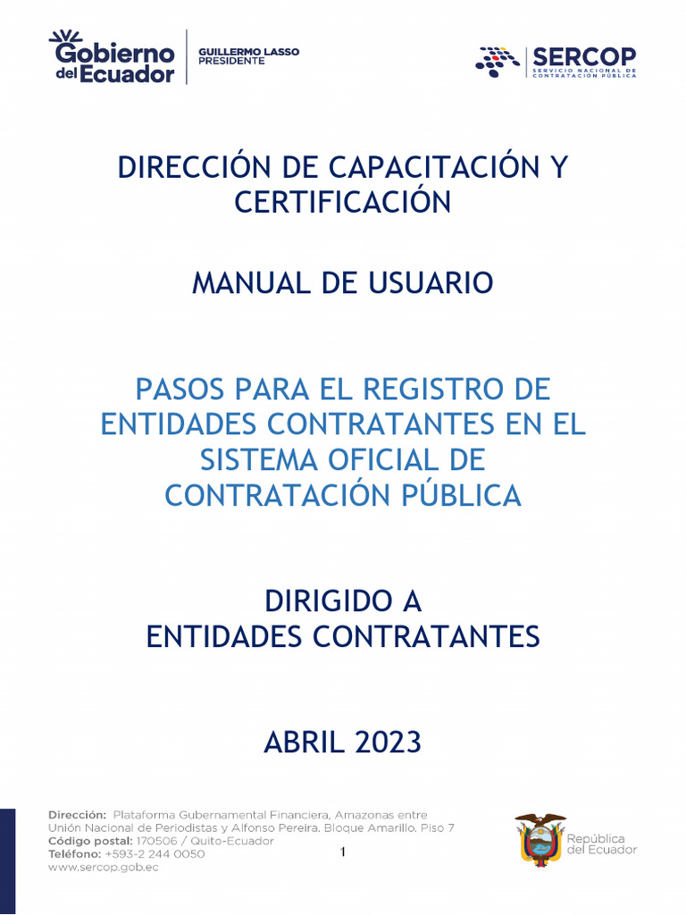 Registro de Entidades en SOCE 2023 | PDF | Botón (Computación) | Contraseña