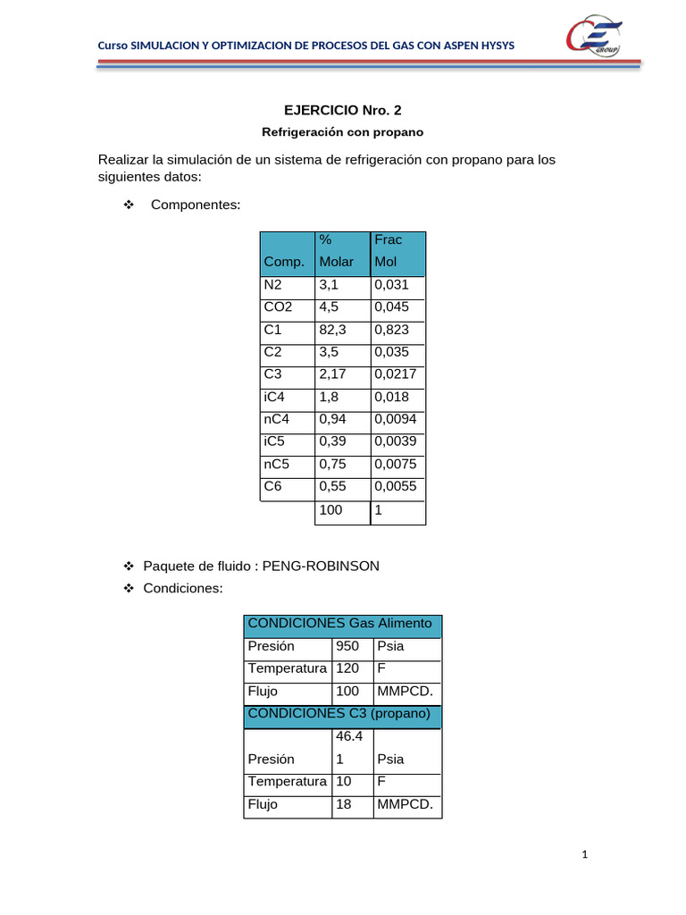 EJERCICIO Nro. 2 Refrigeracion C3 | PDF | Ingeniería mecánica ...