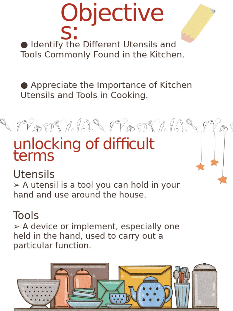 Essential Kitchen Utensils Guide | PDF