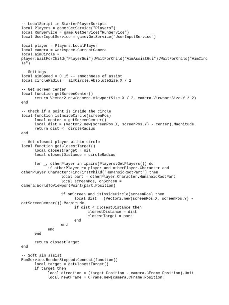 Soft Aim Octo Client | PDF