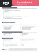 Surgical Safety Checklist 2024 Update | PDF | Anesthesia | Surgery